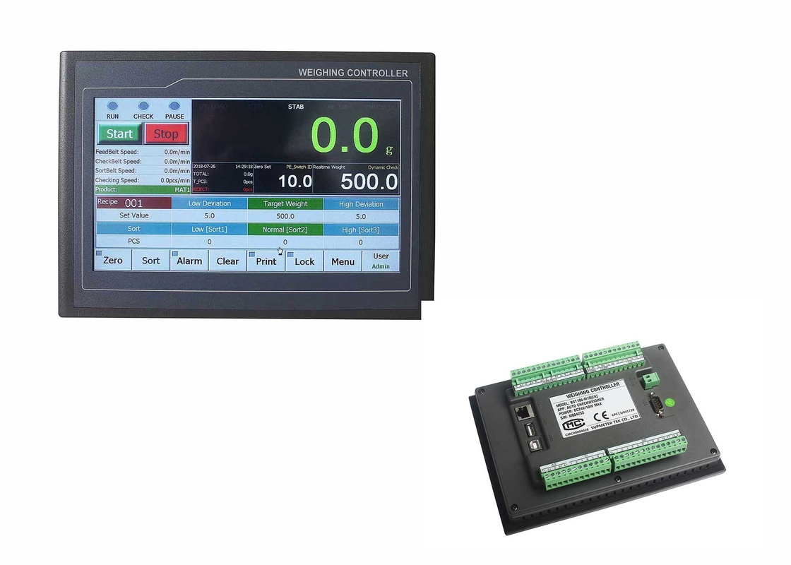 Touch Screen Checkweigher Load Cell Controller Touch Screen Checkweigher Load Cell Controller