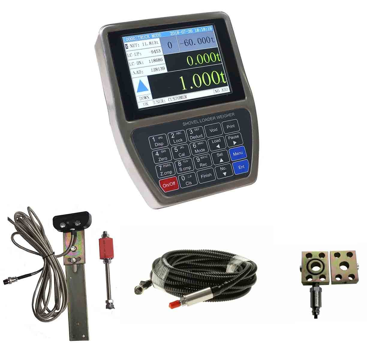 Auto Totalizing Wheel Loader Weighing Indicator, Loader Scales With Printer 100mA Max Output Current