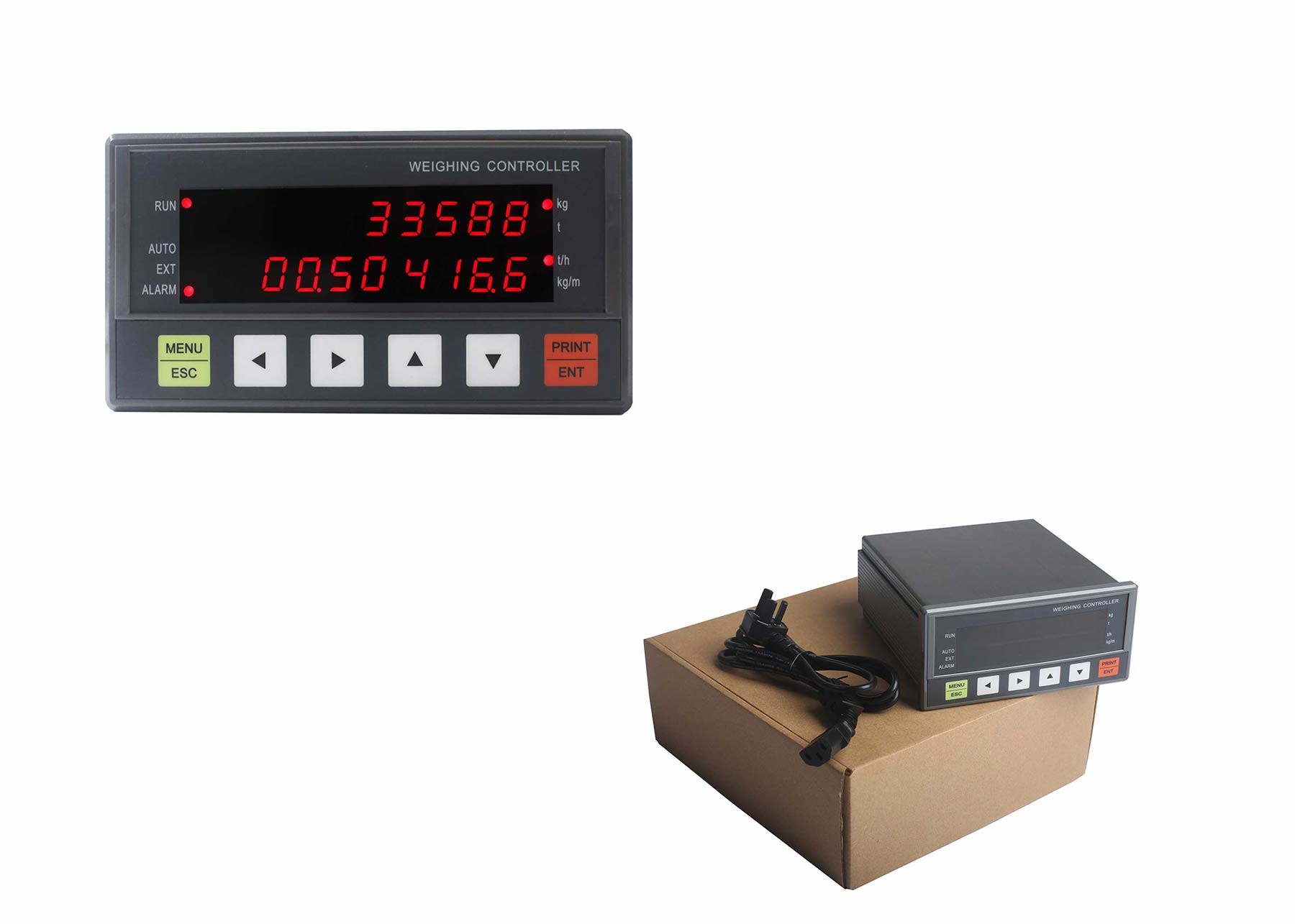 High Arithmetic Speed Weigh Belt Feeder Controller , Digital Indicating ...
