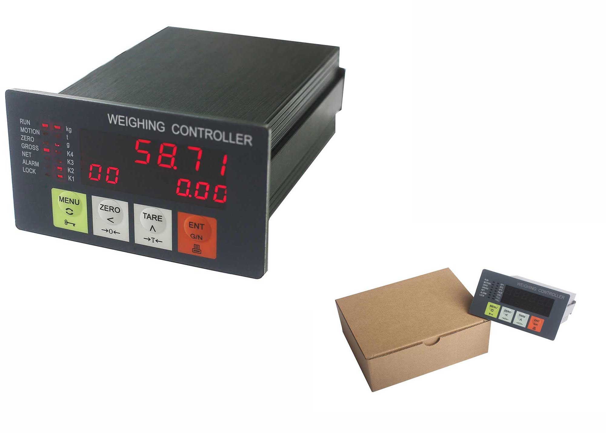 Industrial Electronic Weighing Indicator Force Gauge Indicator With 2 ...