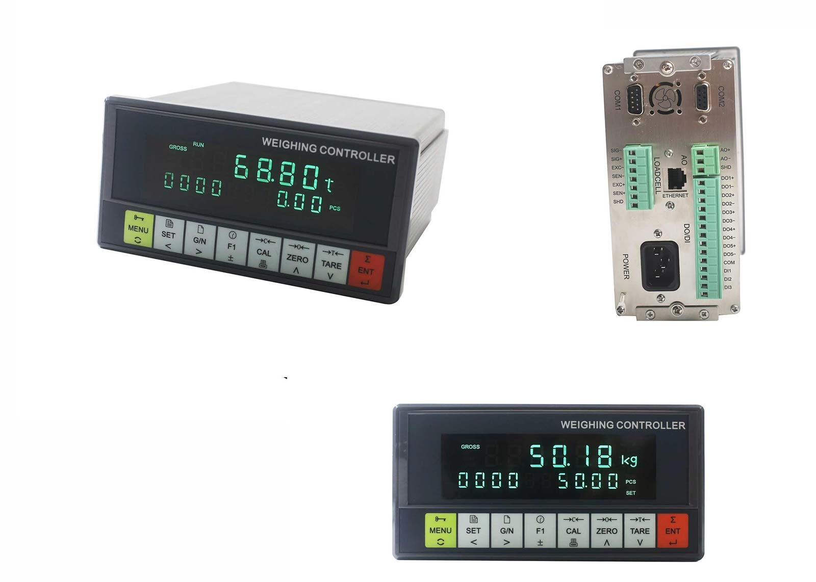 Single Weighing Bagging Controller , Batch Weighing Controller For ...