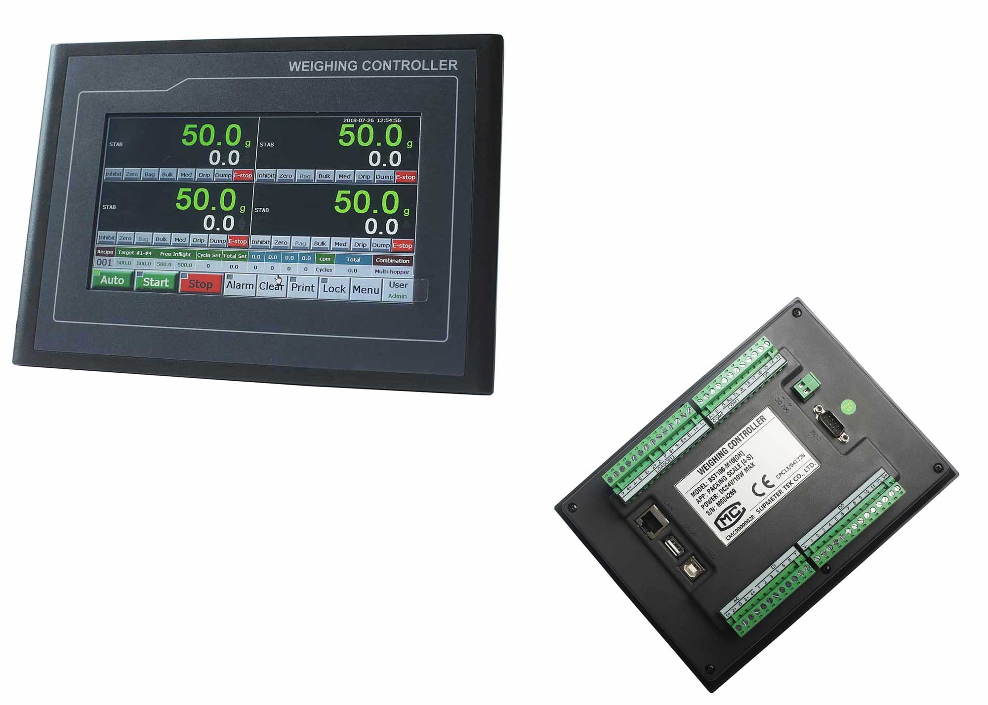 4 Scale Packing Bagging Weighing Controller For Respective ...