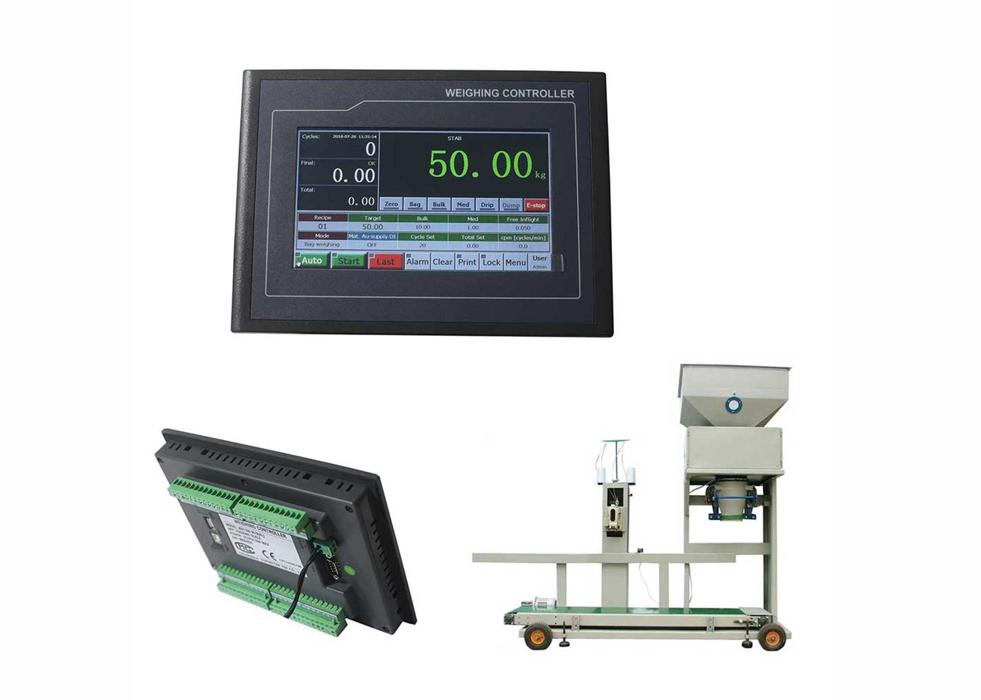TFT-Touch Screen Single Packing Scale Controller, Packing Weighing Controller For Filling ...