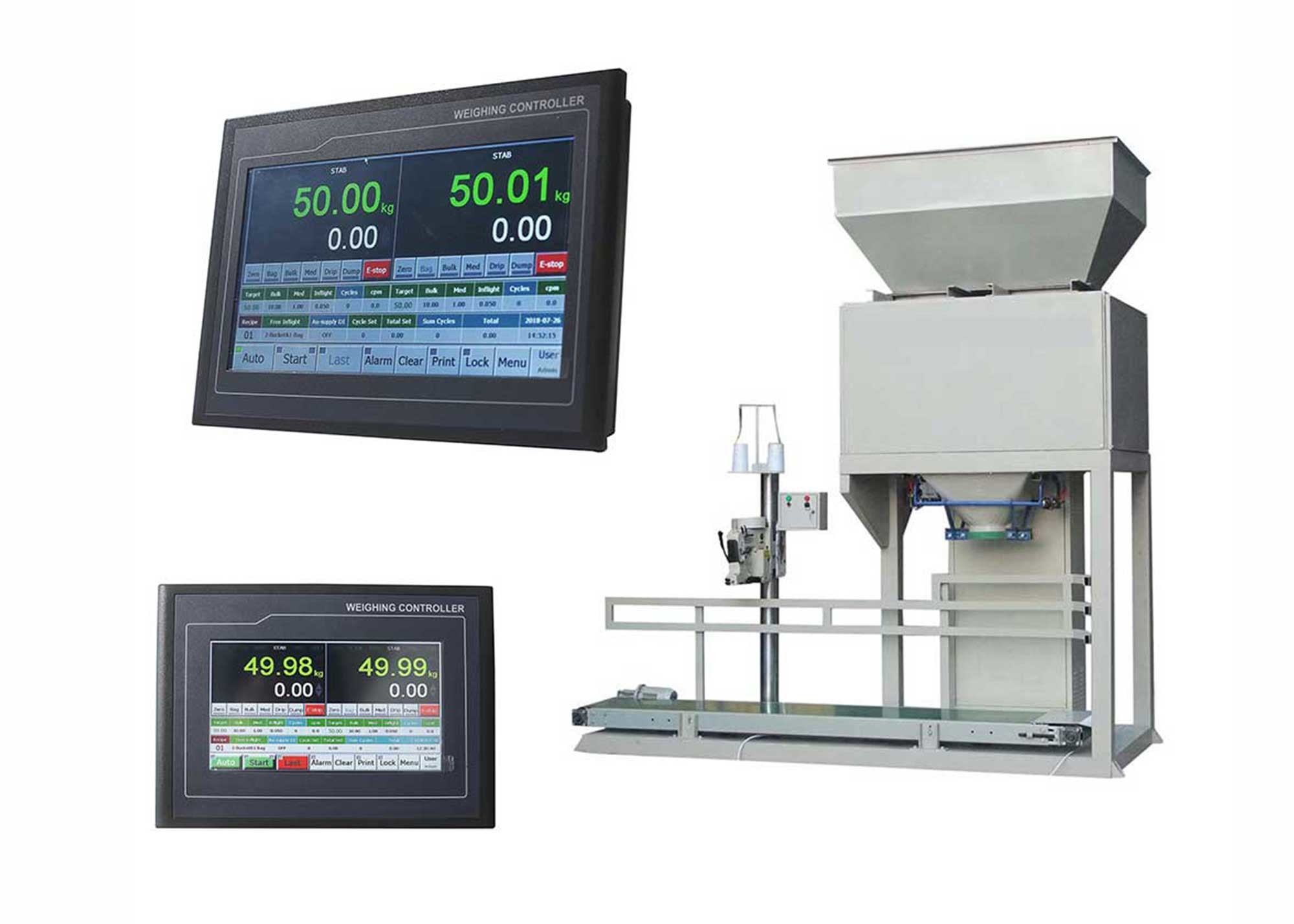 Double Hopper Double Bag Filling Controller, High Speed 16pcs/Min ...