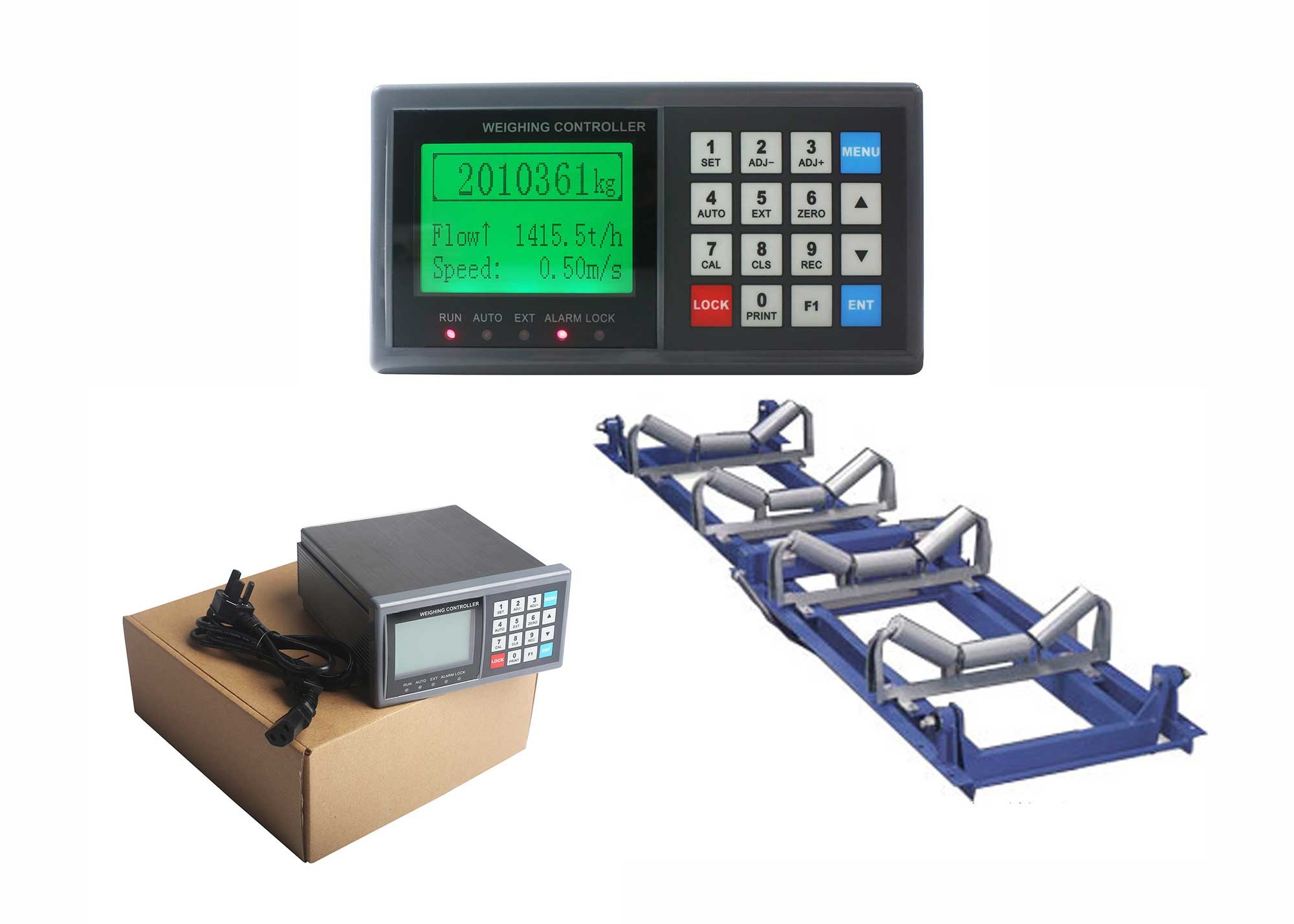 Belt Weigher Indicator Loss In Weight Weighfeeder Controller For Conveyor Scale