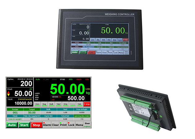 Single-Scale Packing Bagging Controller , Programmable Load Cell Controller With Ethernet