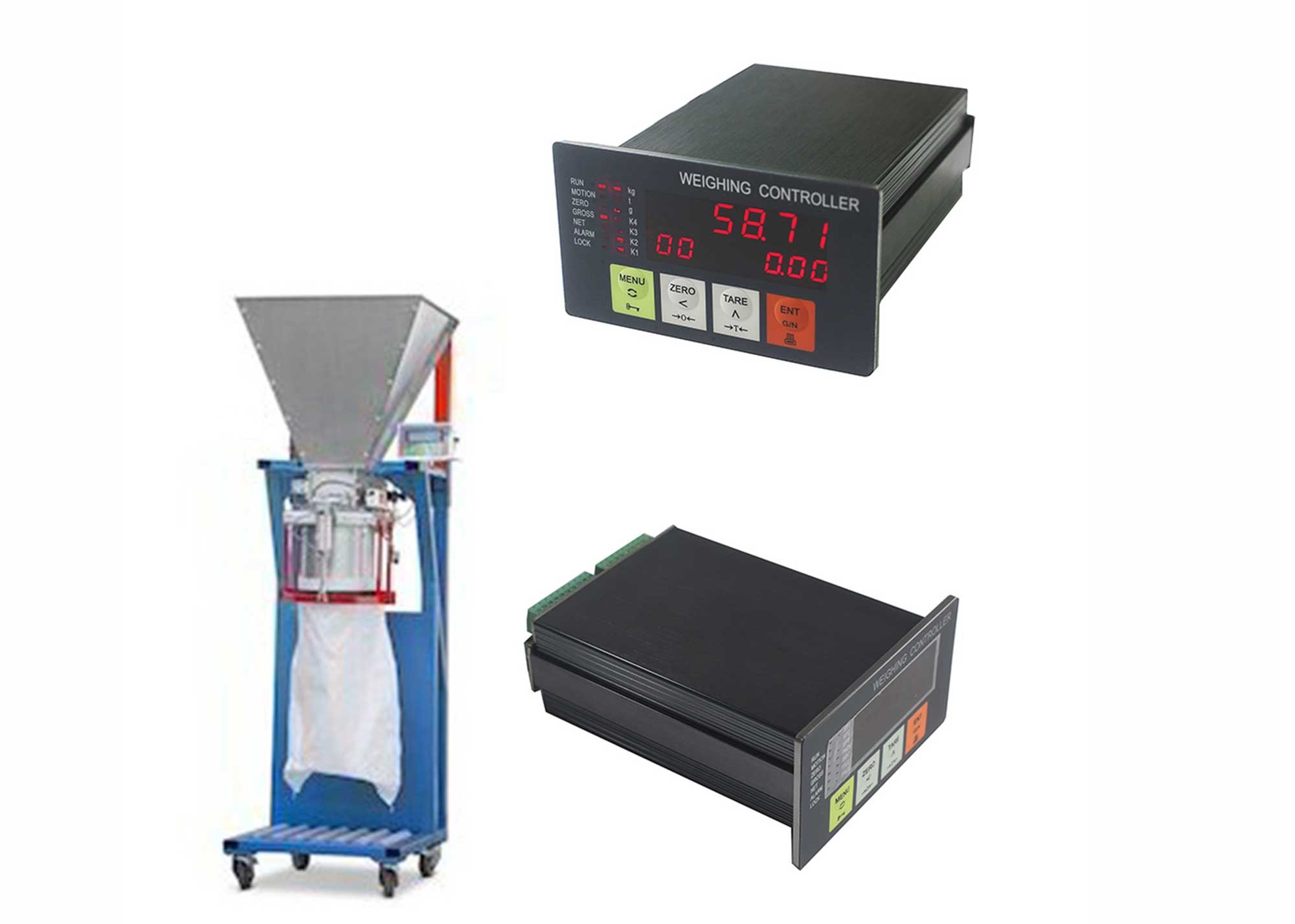 Single Weighing Hopper Controller For Filling Machine, Powder Packing ...