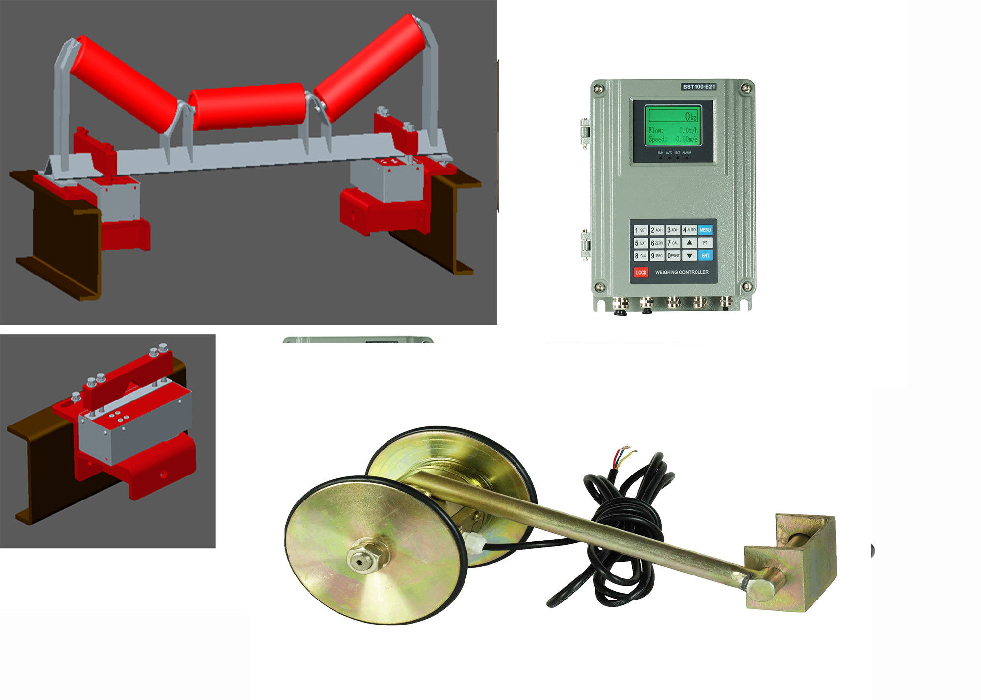 CE Approved Multifunction Wall Mounted LCD Display Conveyor Belt ...