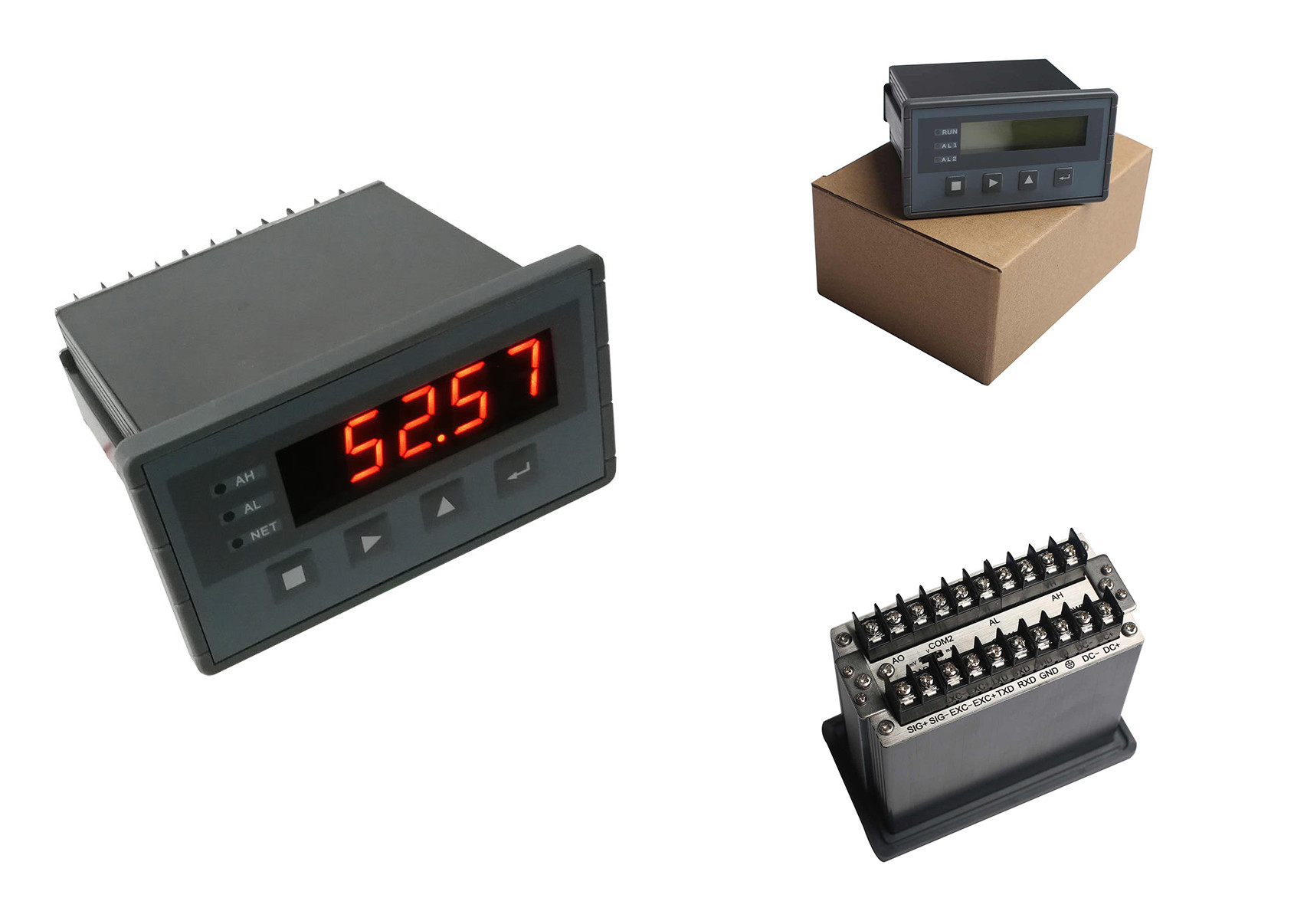 waterproof IP65 DC24V Load Cell Weighing Indicator 1280Hz Sampling ...