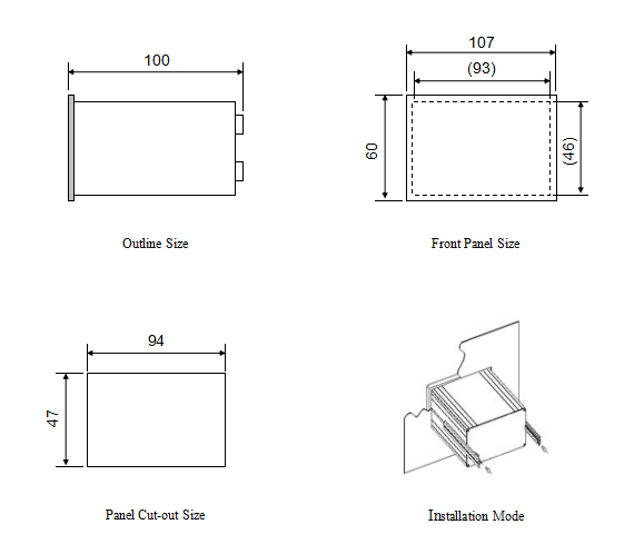 Load Cell Signal Weighing Controller With 4 20ma Analog Output Com Rs232 Rs485