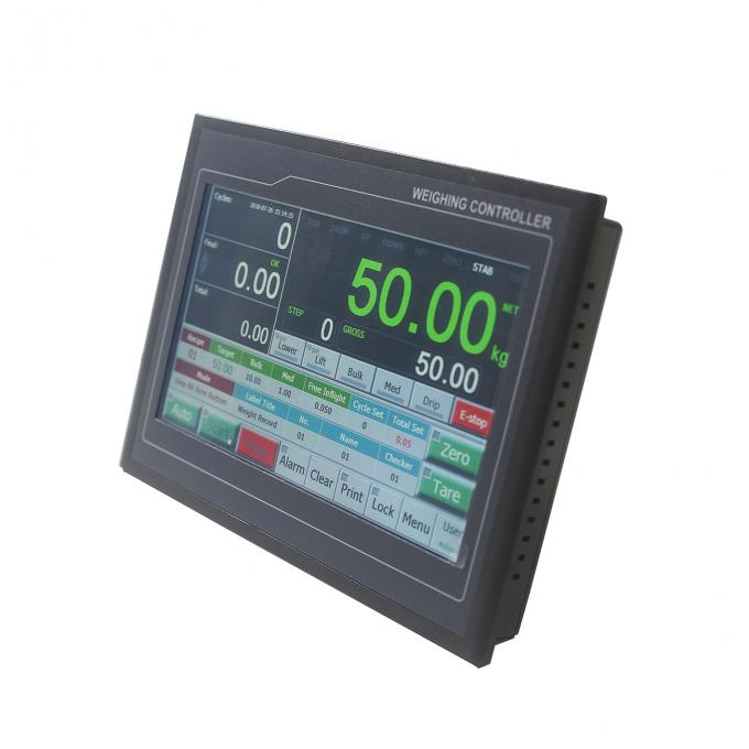 TFT Touch Display Filling Controller Auto Zero Tracking With Load Cell