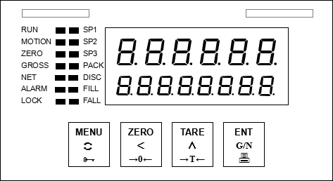 Load Cell Signal Weighing Controller With 4-20mA Analog Output COM RS232 RS485